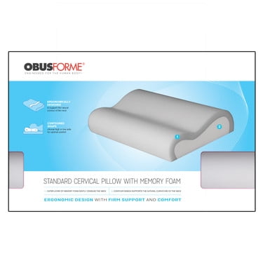 Click here for Obusforme Standard Cervical Pillow With Memory Foa... prices