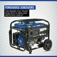 Powerhorse Portable Dual Fuel Generator, 9500 Watts, Electric Start ...