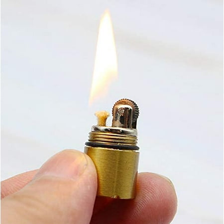 The World's Smallest Kerosene Lighter! Height 2.5cm/φ 1.3cm Capsule ...
