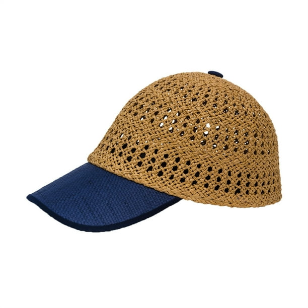 Magid - WOMEN'S WOVEN STRAW BASEBALL CAP - Walmart.com - Walmart.com