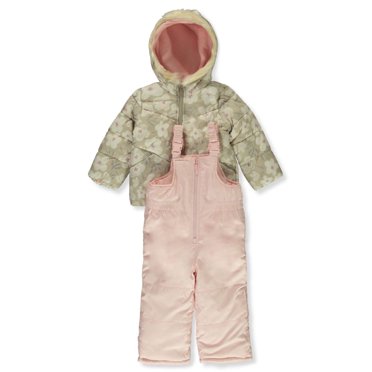 Swiss Tech Toddler Girl Snowsuit, Sizes 2T-5T - Walmart.com
