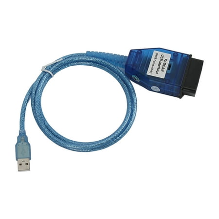 K D CAN OBD2 Cable, ABS Car Diagnostic Cable Wearproof USB Interface ...