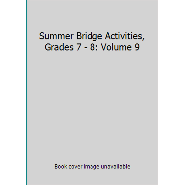 Summer Bridge Grade 3-4 Activities Workbook - Walmart.com