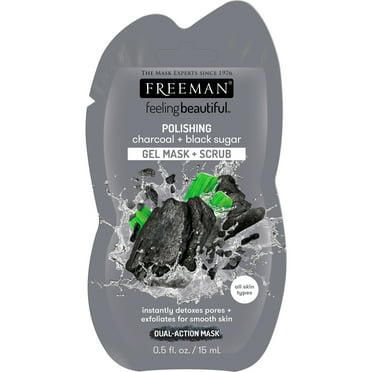 Freeman Feeling Beautiful Peel-Away Clay Mask, Sweet Tea & Lemon 6 oz ...