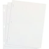 "Wilson Jones Durable Ledger Sheets, 8 1/2"" x 11"", Ivory, Plain, Acid ...
