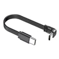 Silicone Flat 240W USB C Cable USB C Male to Female Cable For Gaming ...