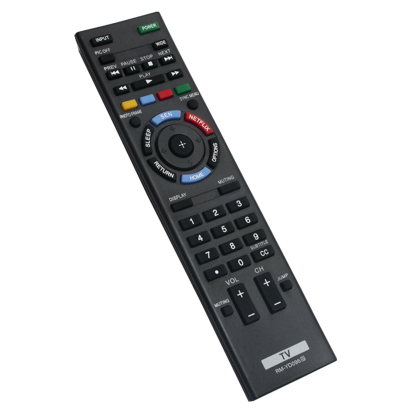 RM-YD096 Replace Remote for Sony TV Bravia KDL-60R520A KDL-40EX645 KDL ...