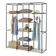 Universal 3 Piece Modular Closet Storage Set in Platinum Gray ...
