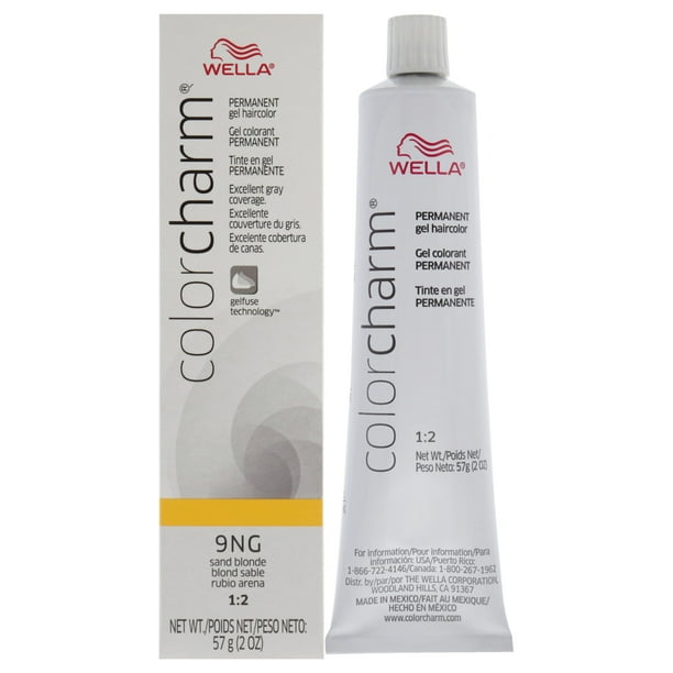 Gel colorante permanente para cabello Color Charm - Rubio arena 9NG de ...