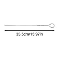 10Pcs 14 Inch Grilling Skewer, Stainless Steel BBQ Skewers for Kebabs ...