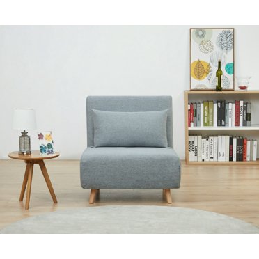 Ottomanson Ultimate Convertible Arm Chair, Brown Chenille - Walmart.com