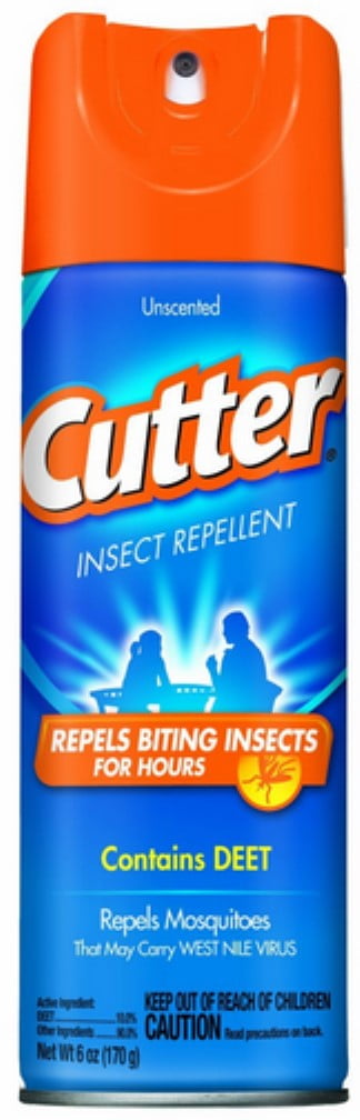 4 Pack - Cutter Insect Repellent, Unscented 6 oz - Walmart.com