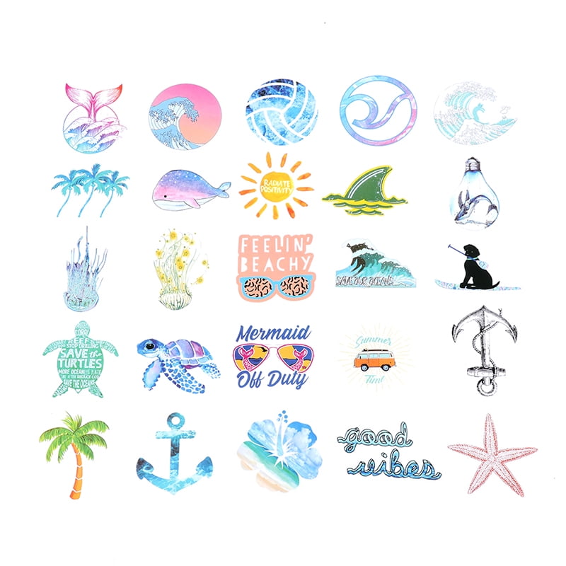 Beach Stickers