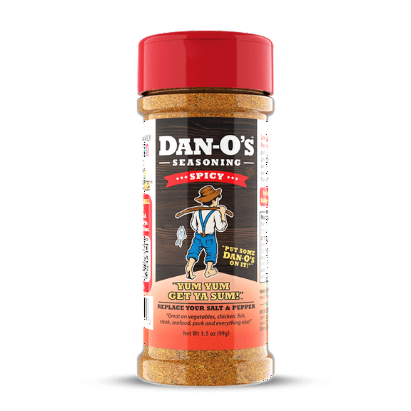 Dan-O's Seasoning All-Purpose Crunchy Seasoning 3.5 oz for Cooking and ...