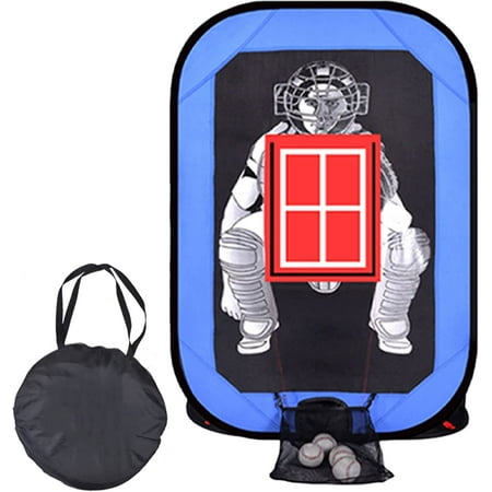 WX Baseball Pitching Target Net, Pop Up Baseball Pitching Trainer ...