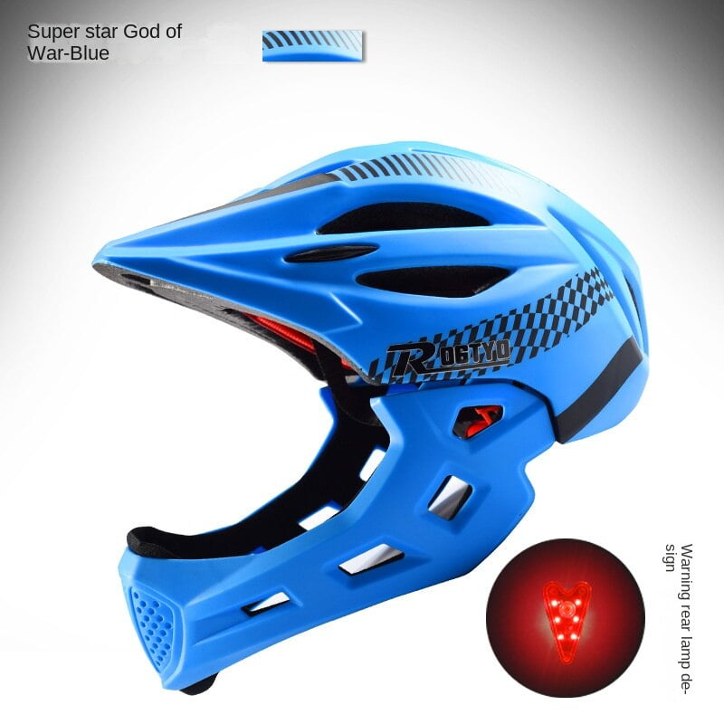 Click here for Zmnew Kids Full Face Bike Helmet Kids Mountain Bik... prices