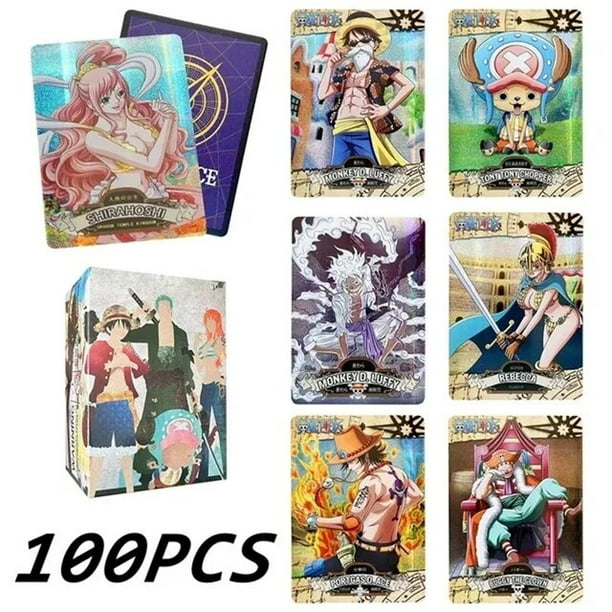 DMH 50-100Pcs One Piece Card English Version Holographic SSR Shine ...