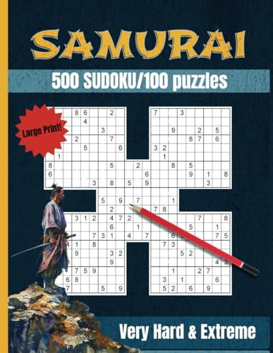 Pre-Owned Samurai Sudoku: A Brain Games Book for Seniors and Adults ...