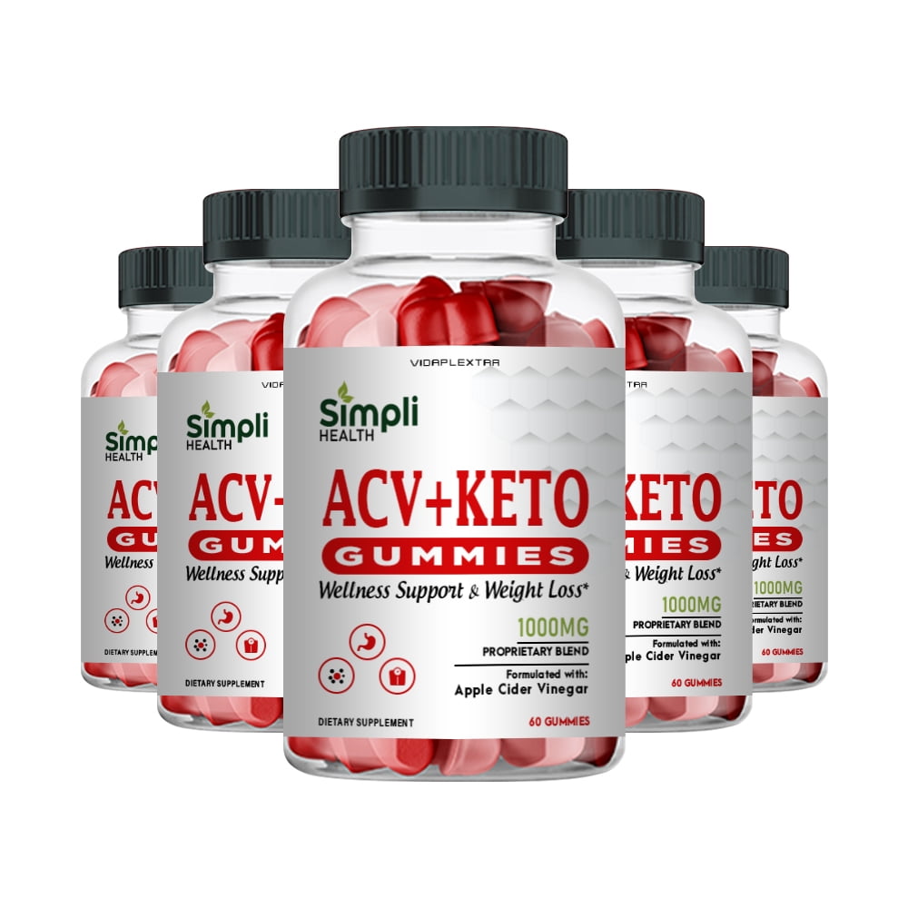 Simpli Health Gummies Simpli Health Acv Keto Gummies 5 Pack