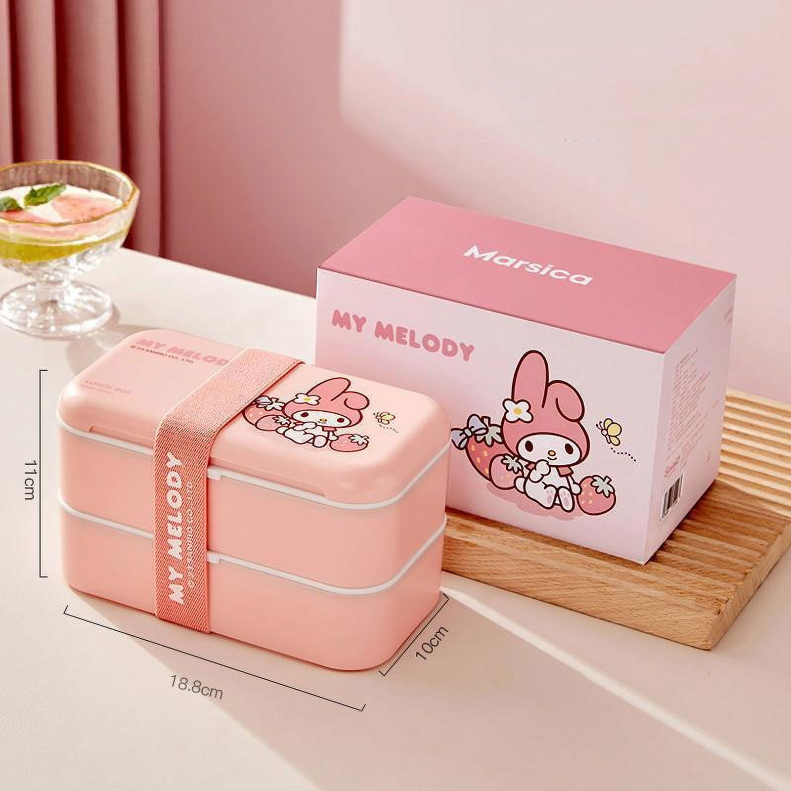 Click here for 1l Sanrio Hello Kitty Bilayer Lunch Box Cartoon My... prices