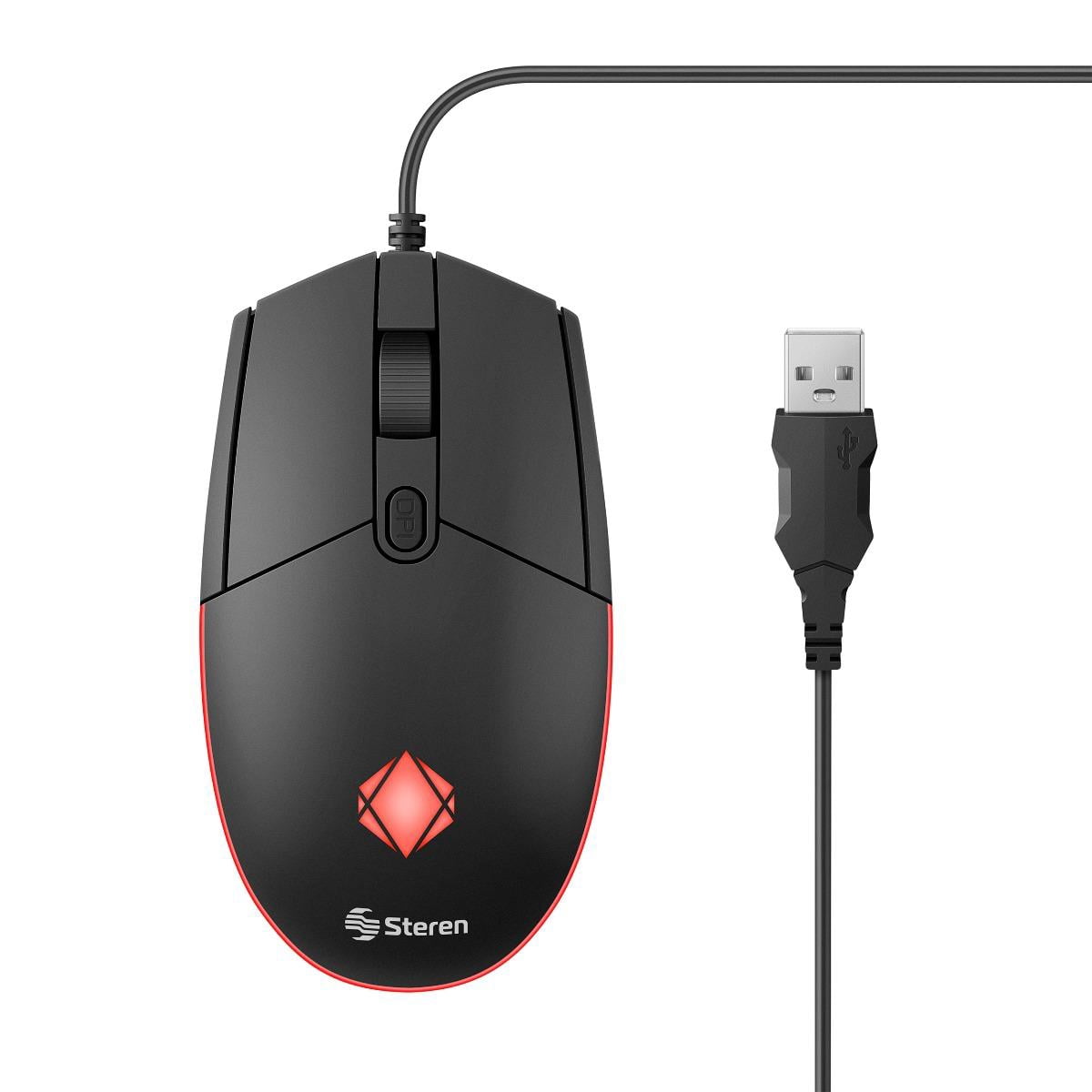 STEREN MOUSE ALAMBRICO CON LUZ LED Steren COM-5704 | Walmart en línea