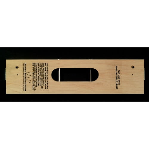 SOSS Wood Router Guide Template 101 Hinge - 1 Piece - Walmart.com