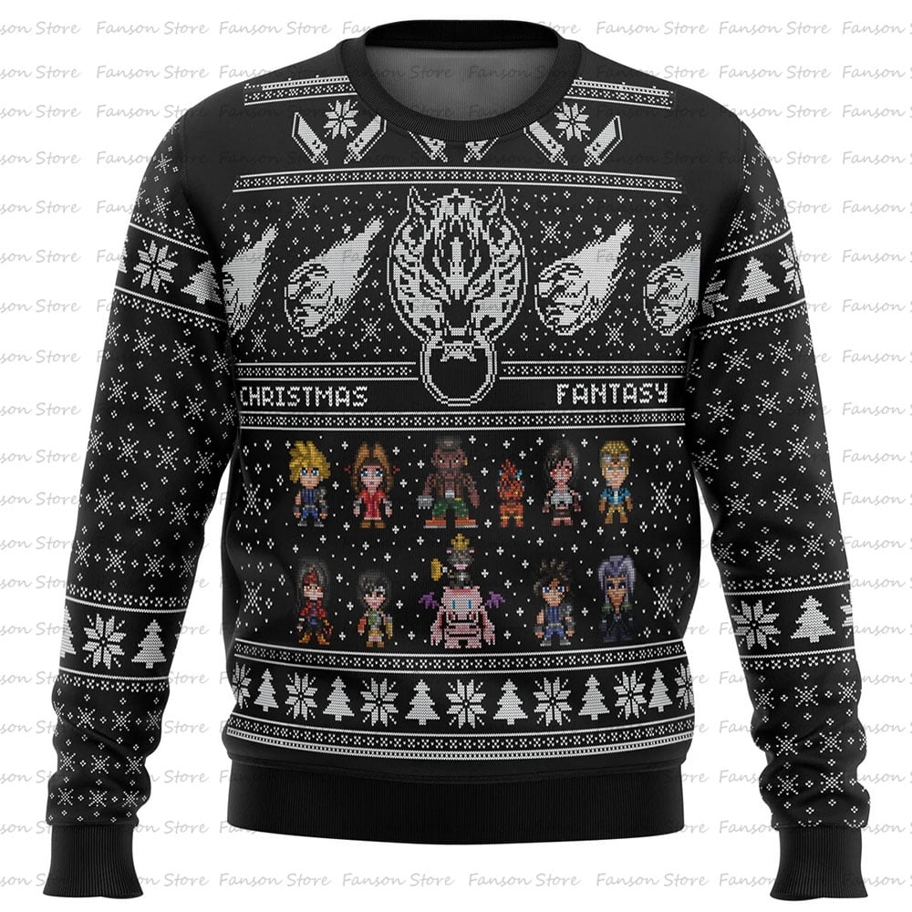 Click here for Wdaidj Final Fantasy 7 Vii Ff7 Ugly Christmas Swea... prices