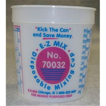 1 PINT DISPOSABLE MIXING CUPS 100/BOX - Walmart.com