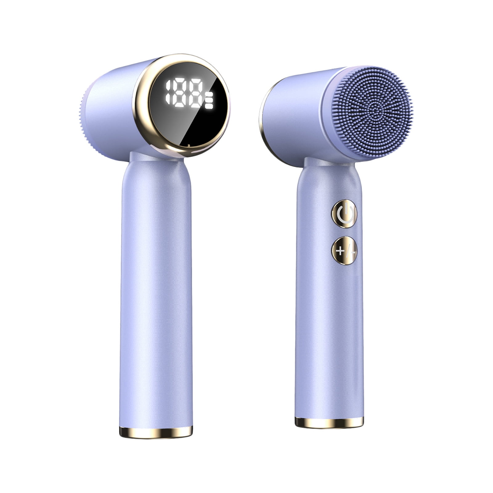 Lavadora facial 6 en 1, limpiador facial con carga giratoria de tres velocidades, limpieza de ...