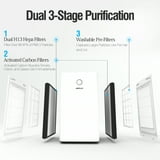 AIRPLUS Air Purifier, H13 HEPA Filter, 2500 Sq ft Large Room, Auto Mode ...