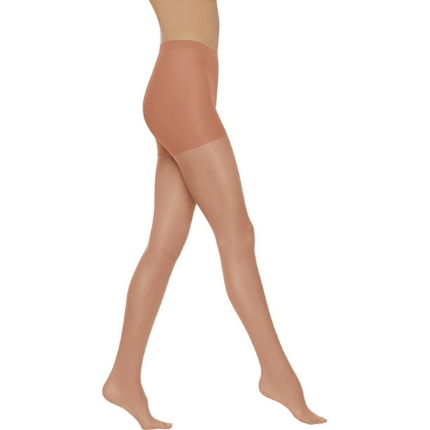Everyday Womens Control Top Sheer Pantyhose 3 Pair