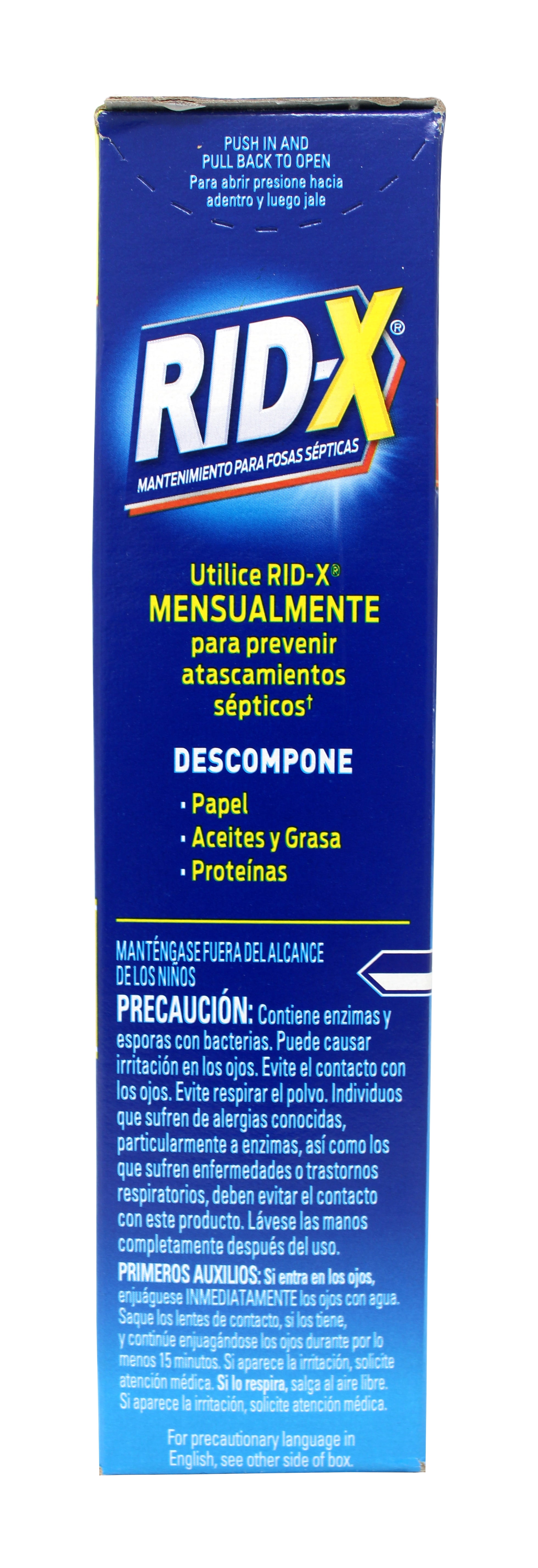 RID-X Septic System Maintenance Powder, 19.6 oz, 2 Month Supply (3 Pack ...