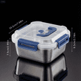 2/4/6/8/10 PC Extra-Large Stainless Steel Food Storage Containers ...