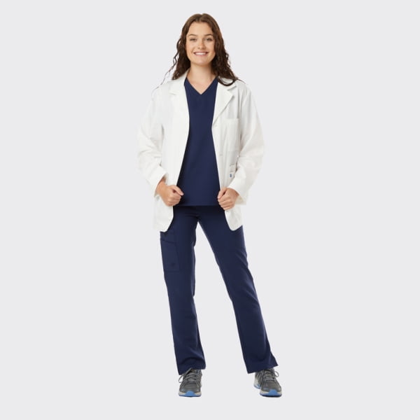 Spectrum Uniforms Medical Lab Coats 30" Length Unisex Ultra Smart Lab ...