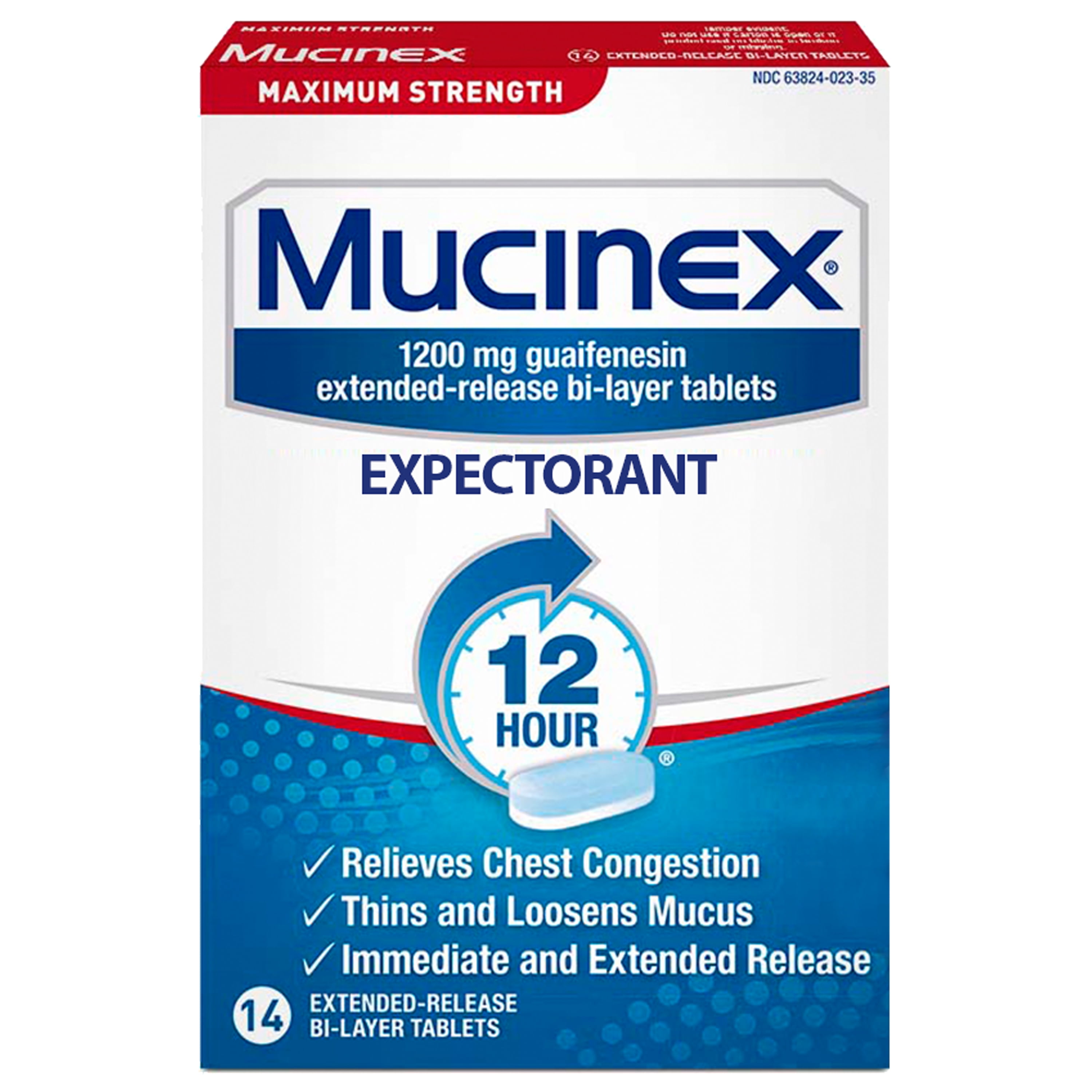 Mucinex Maximum Strength 12 Hour Chest Congestion Medicine Chest