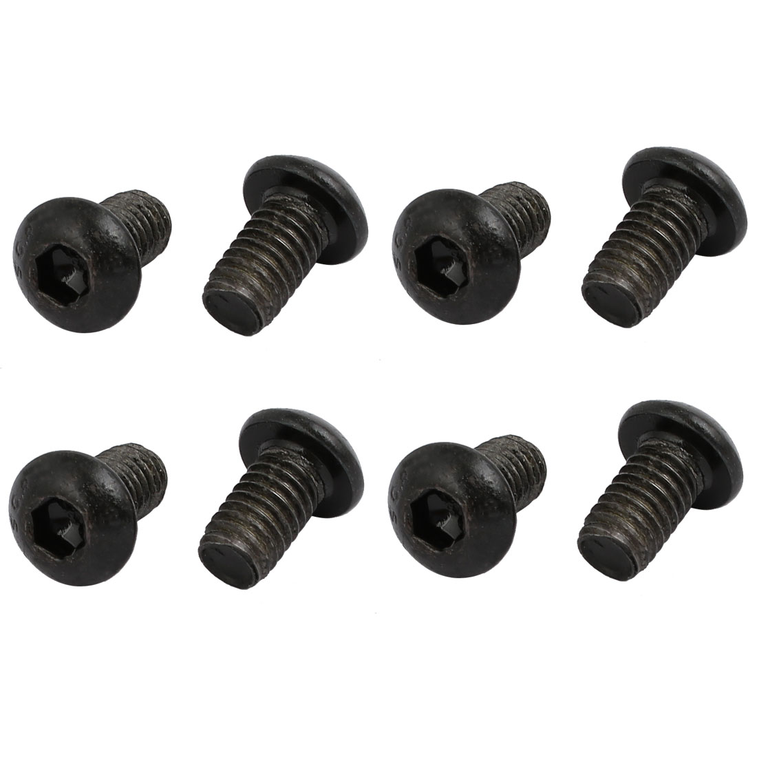 8pcs M6x10mm 10.9 Grade Left Hand Thread Bolt Lock Screw for Drill ...