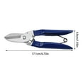 2PCS 6.7"x1.9" Steel Pruning Shears, Garden Hand Pruner for Plants ...