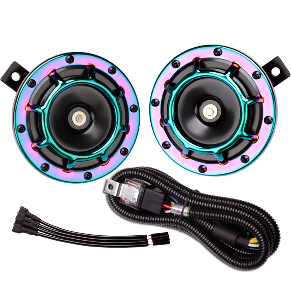 FARBIN Horn Waterproof Car Horns 12v Loud,Super Tone Metal Twin Horns ...