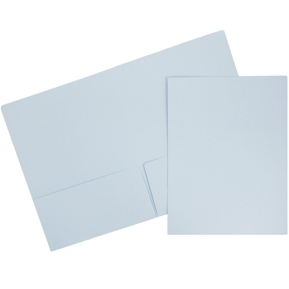 Jam Paper Premium Matte Cardstock Twin Pocket Folders - Brown Kraft ...