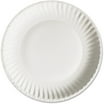 Ajm Packaging Green Label Economy Paper Plates - Microwave Safe - White ...