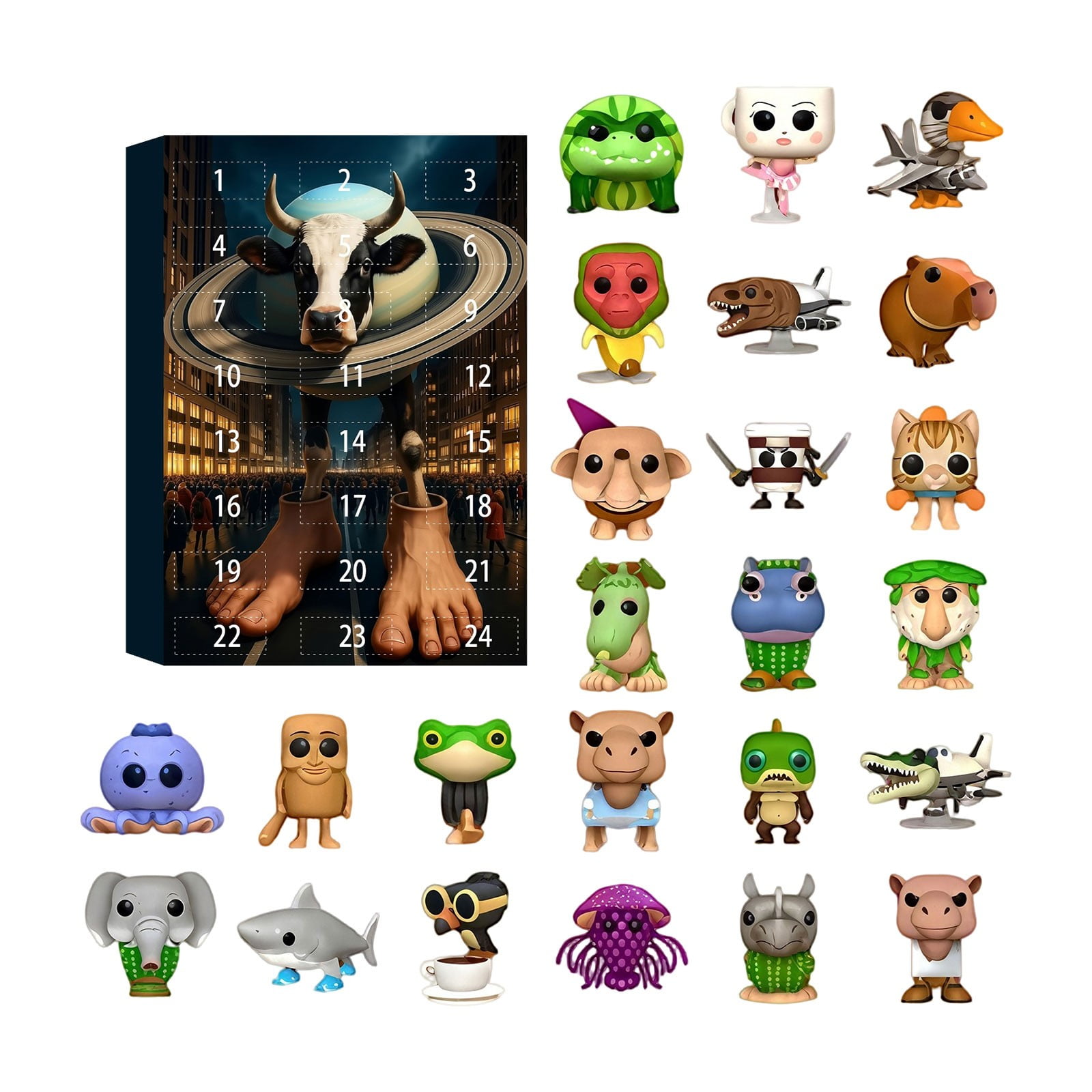 Ensemble de Figurines Brainrot Italiennes, 11 Pouces Série Brainrot ...