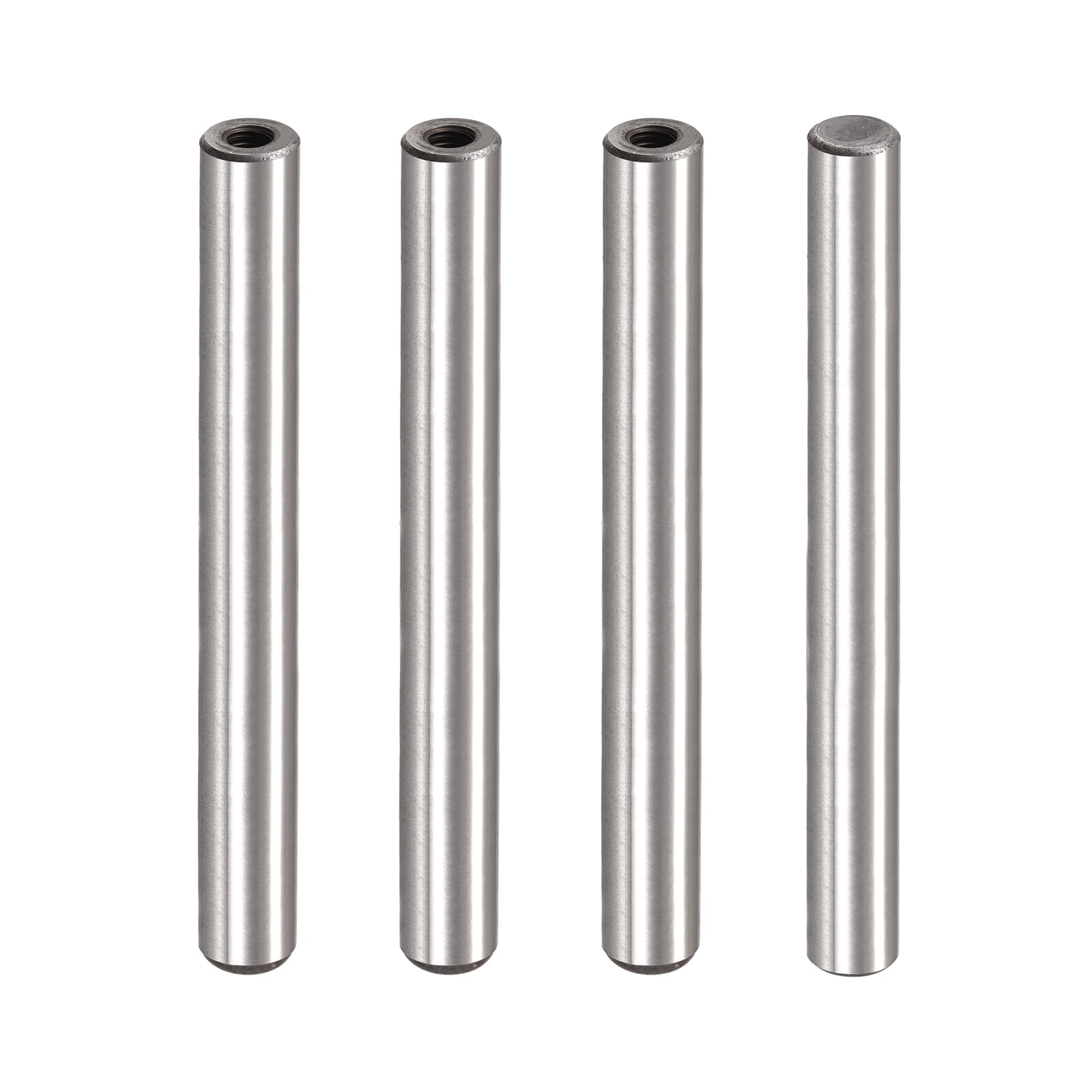 M6 Internal Thread Dowel Pin 4 Pack 12x110mm Chamfering Flat Carbon ...