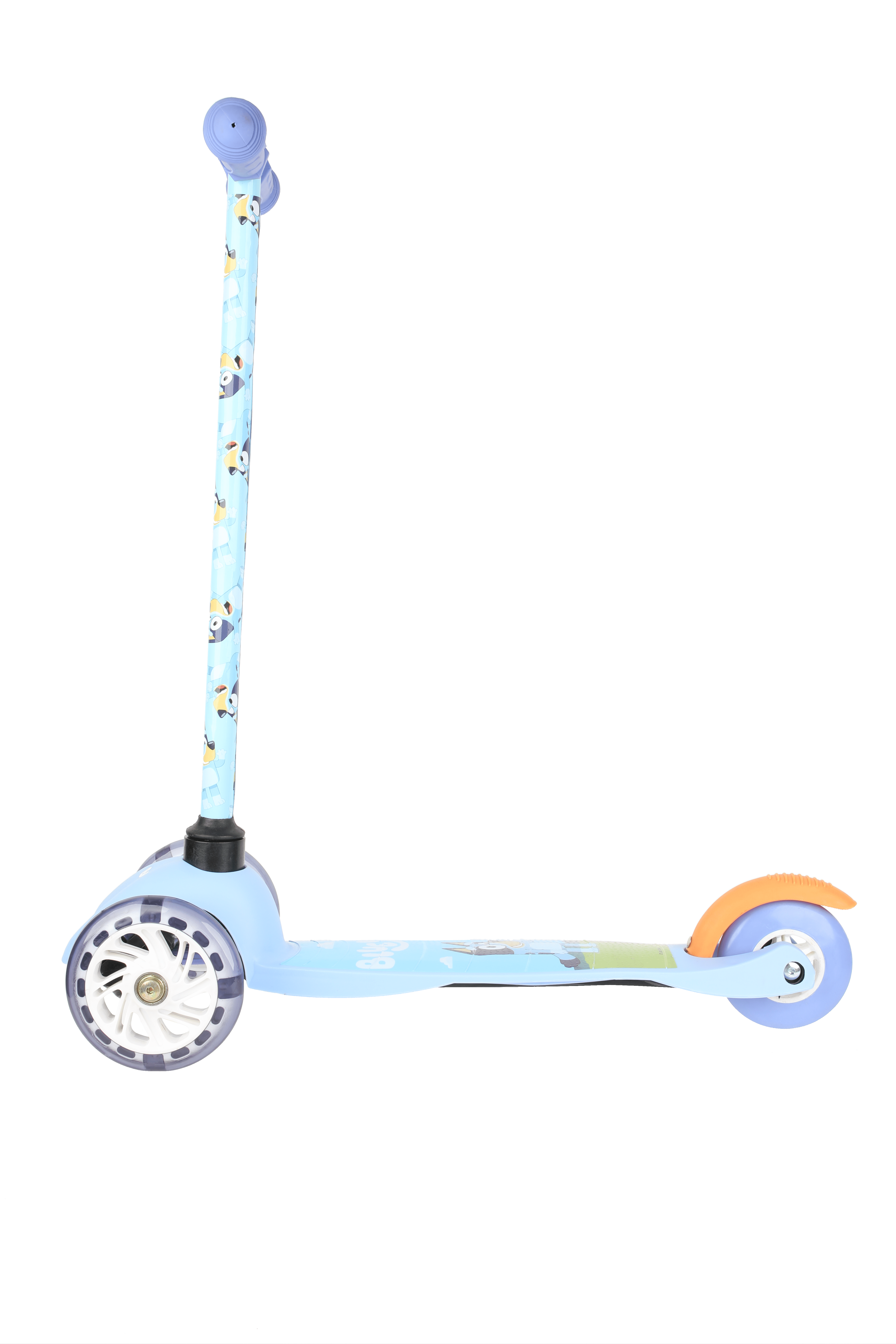 Buy Bluey 3 Wheel Kick Scooter with Light-up Wheels, for Toddlers Ages ...