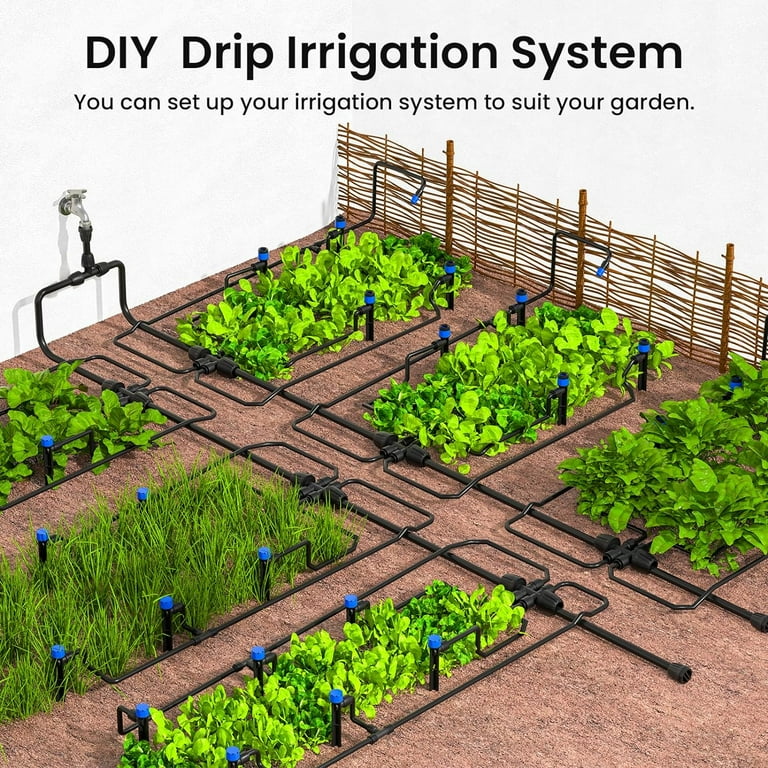 Outdoor Automatic Plant Watering System DIY Watering System For