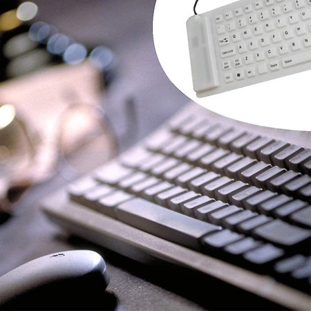 85 Keys Soft Keyboard Foldable Silicone Keyboard Usb Wired Keyboard ...