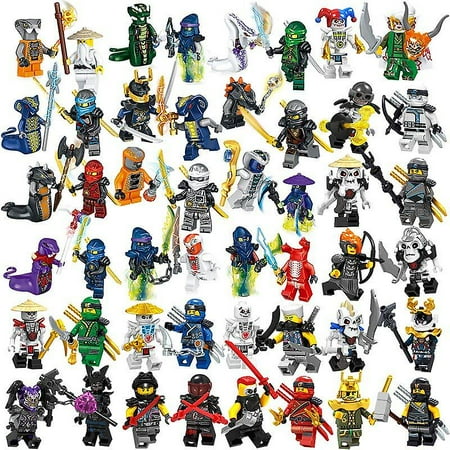 36 Phantom Ninja Characters Collection With Weapon Children Assembled ...