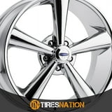 18x8 Cragar 614C S/S Modern Muscle Chrome Wheel 5x120 (28mm) - Walmart.com