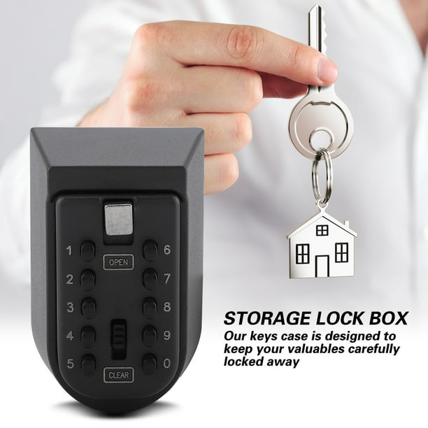 Ejoyous Waterproof Safe Security Outdoor Keys Storage Box Holder Door ...