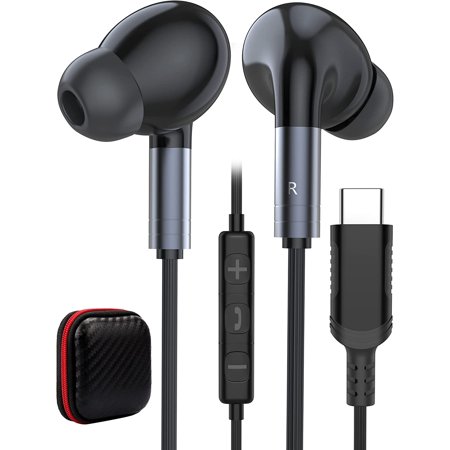 USB C Headphones for Samsung Galaxy A53 5G A33 S22 S21 FE Note 20 Ultra ...