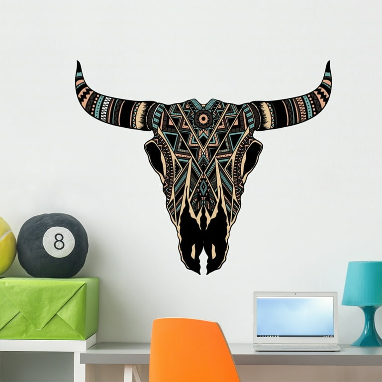 Buffalo Skull Decals